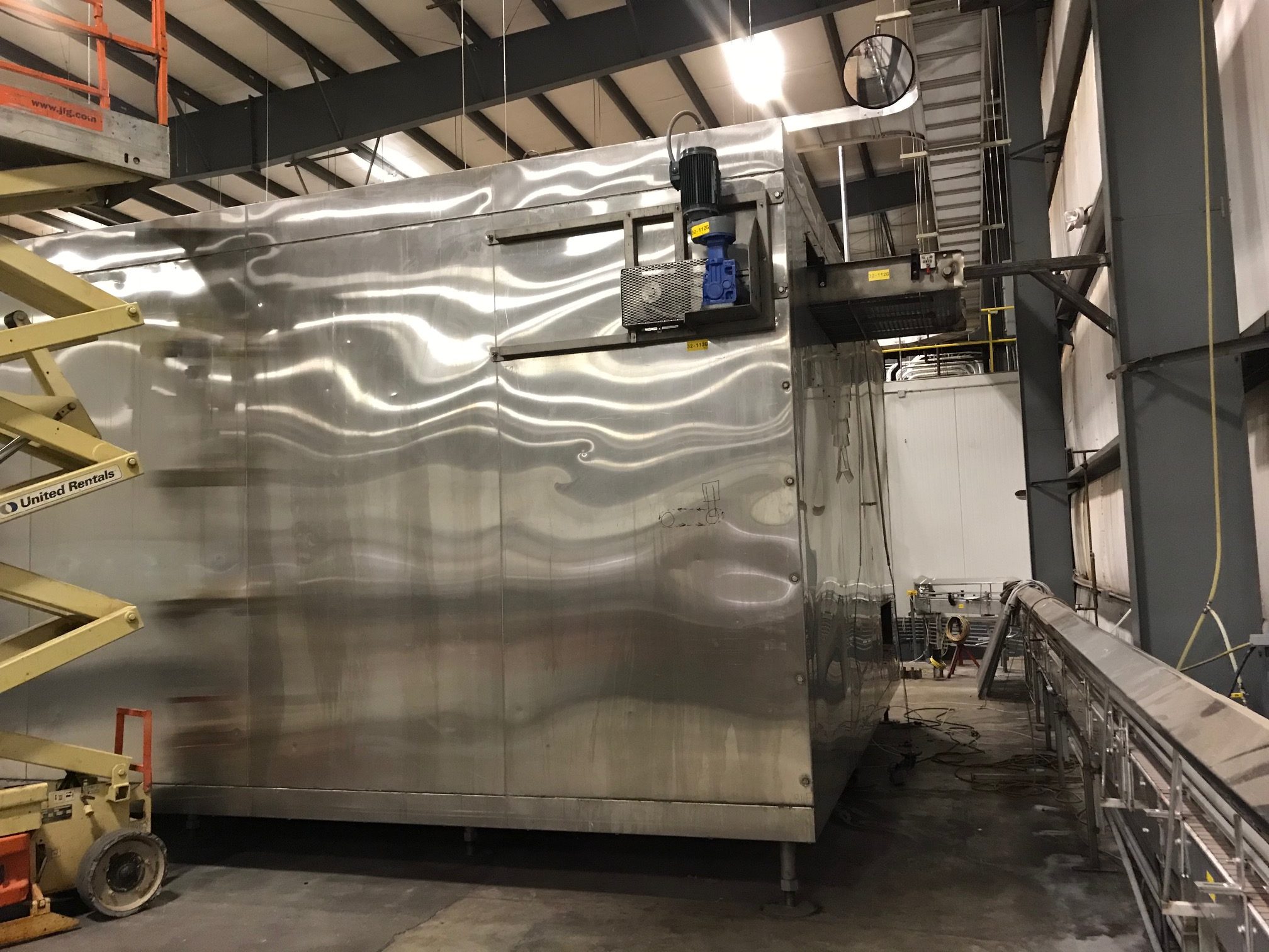 (2) BOC & Airco Kwik Freeze Stand Alone Spiral Freezers 9 - New Mill ...