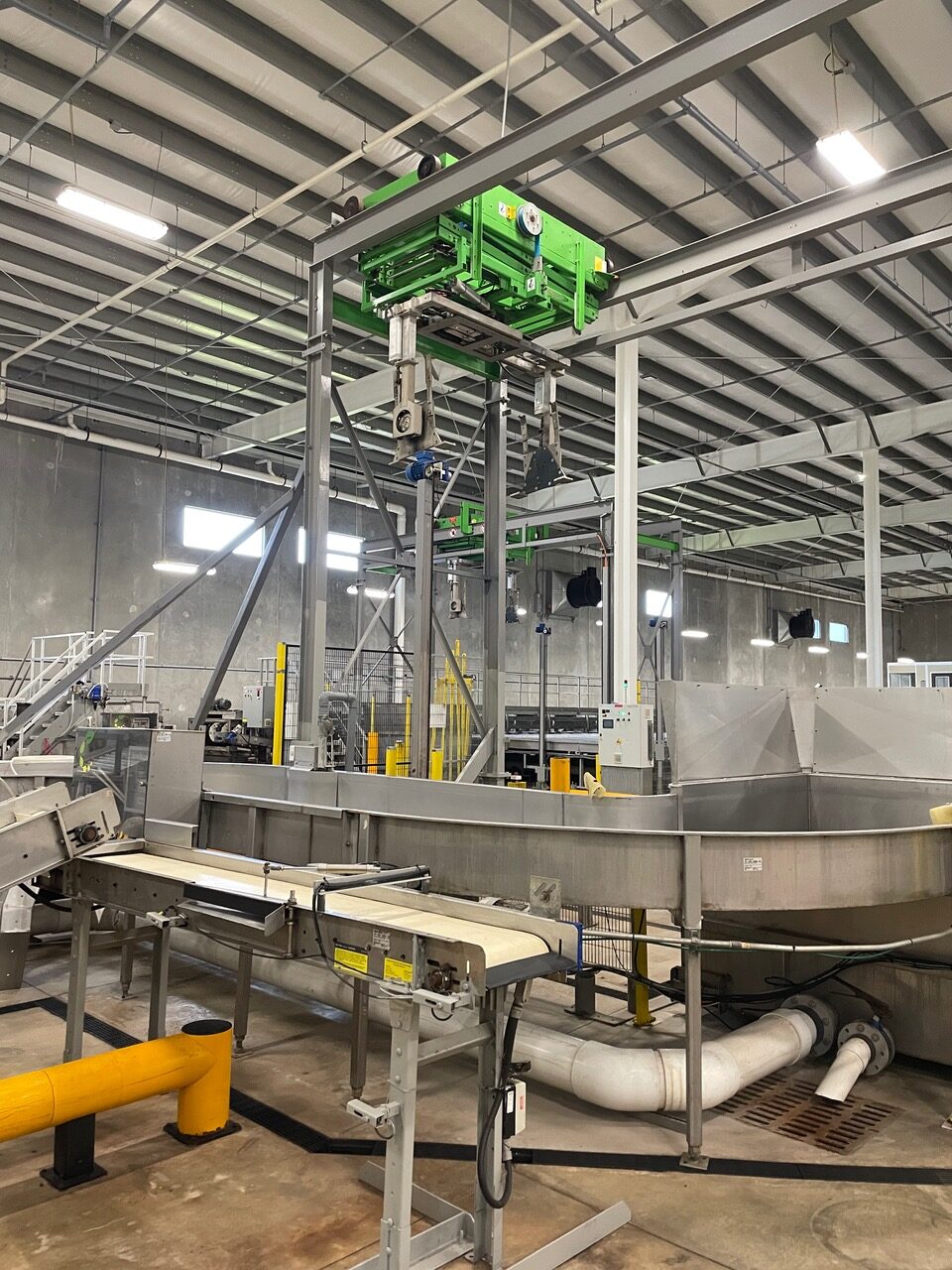 Complete Fully Automated Fruit Receiving, Washing, Grading and ...